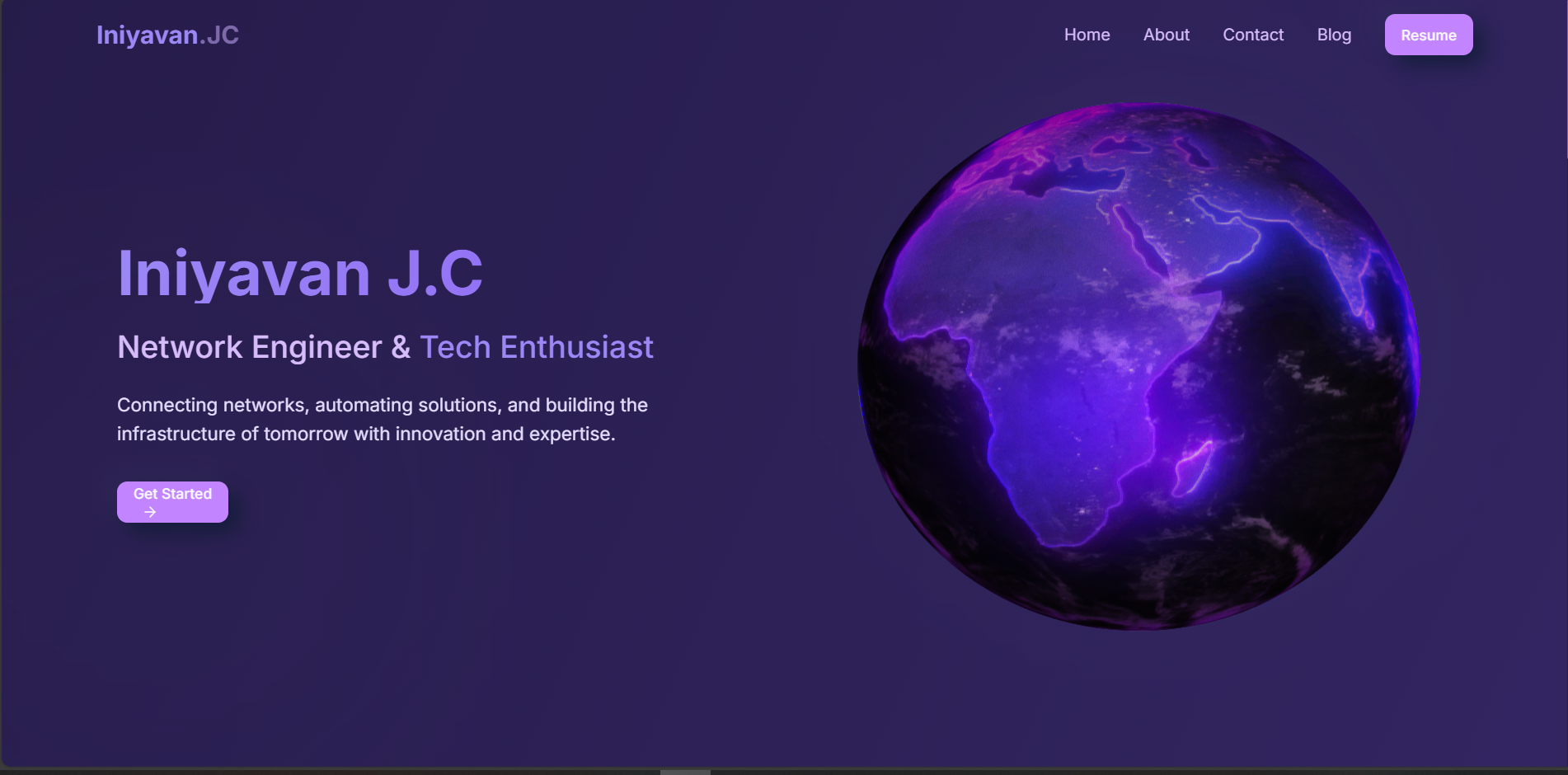 Iniyavan J.C | Network Engineer & Tech Enthusiast